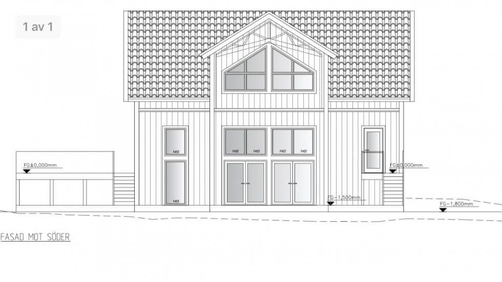 Ritade huset själv i Sketchup - så fick han igenom bygglovet | Byggahus.se